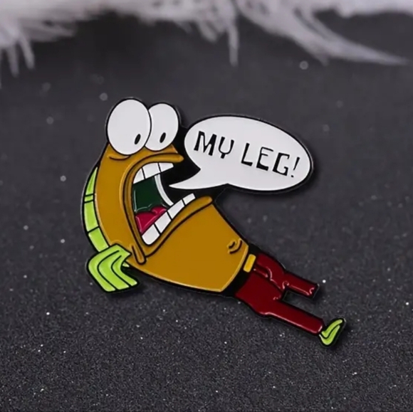 Jewelry | Spongebob Nickelodeon Fred Fish Meme My Leg Scream Horror ...